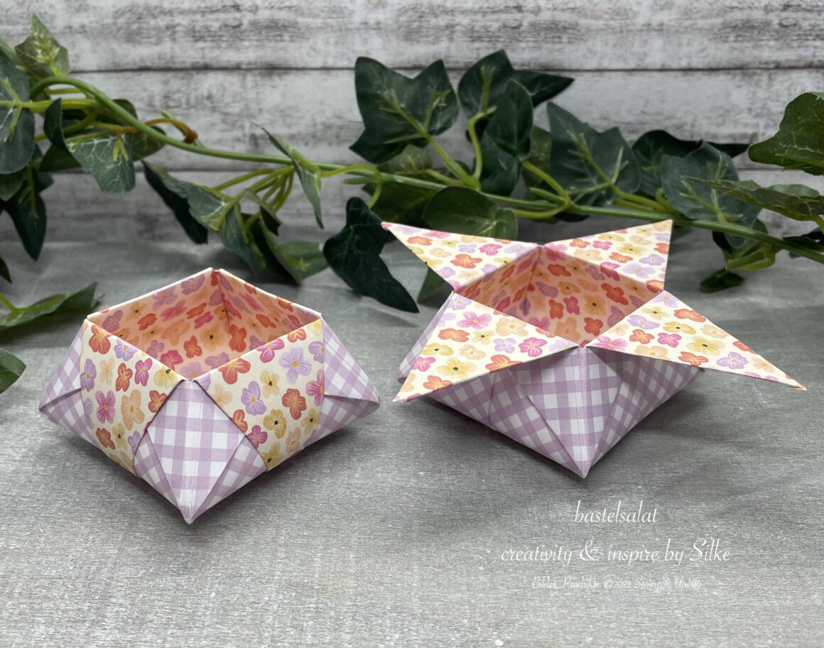 Nicht schneiden, nicht kleben, NUR falten… – bastelsalat