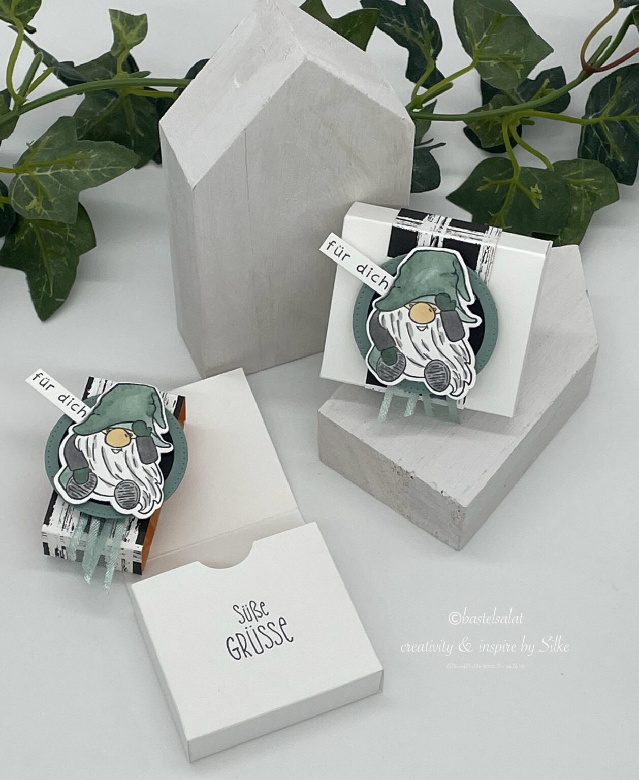 Süße Grüße vom kleinen Wichtel – bastelsalat